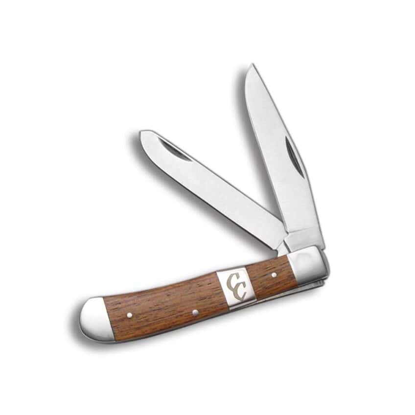 Cattleman Trapper Stockyard Series - Rosewood - American Buffalo Knife ...