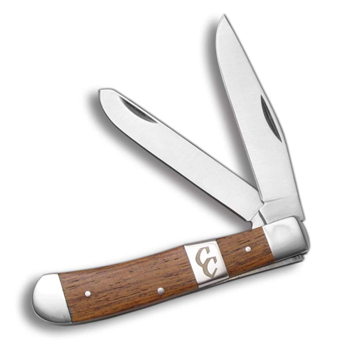 Cattleman Trapper Stockyard Series - Rosewood - American Buffalo Knife ...