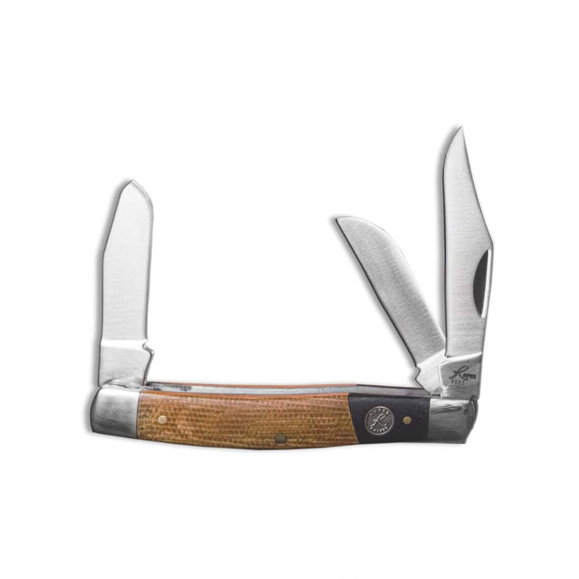 Roper Stockman Rattler Micarta – Traditional EDC by ABKT - American ...