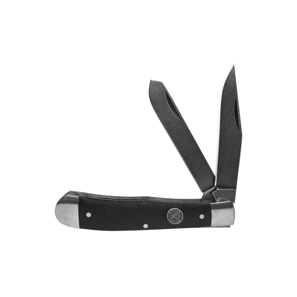 Roper Trapper Rough Stock Saw Cut G10 Knives - American Buffalo Knife ...